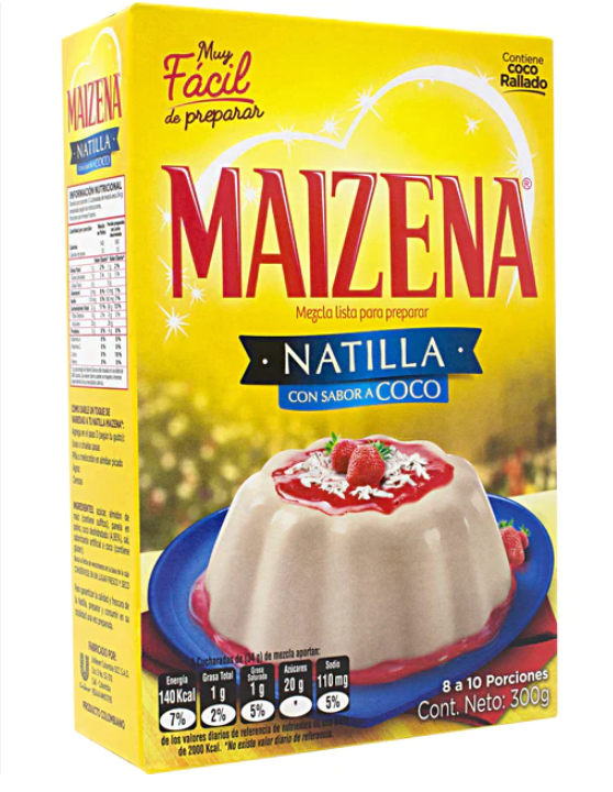 Maizena Natilla Coconut Pudding Maizena (300g) – LatinMate Wholesalers